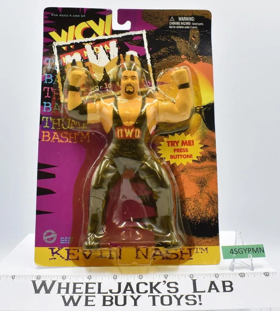 Kevin Nash WCW NWO Collectable Wrestlers NEW MOSC Original SF Toymakers ...