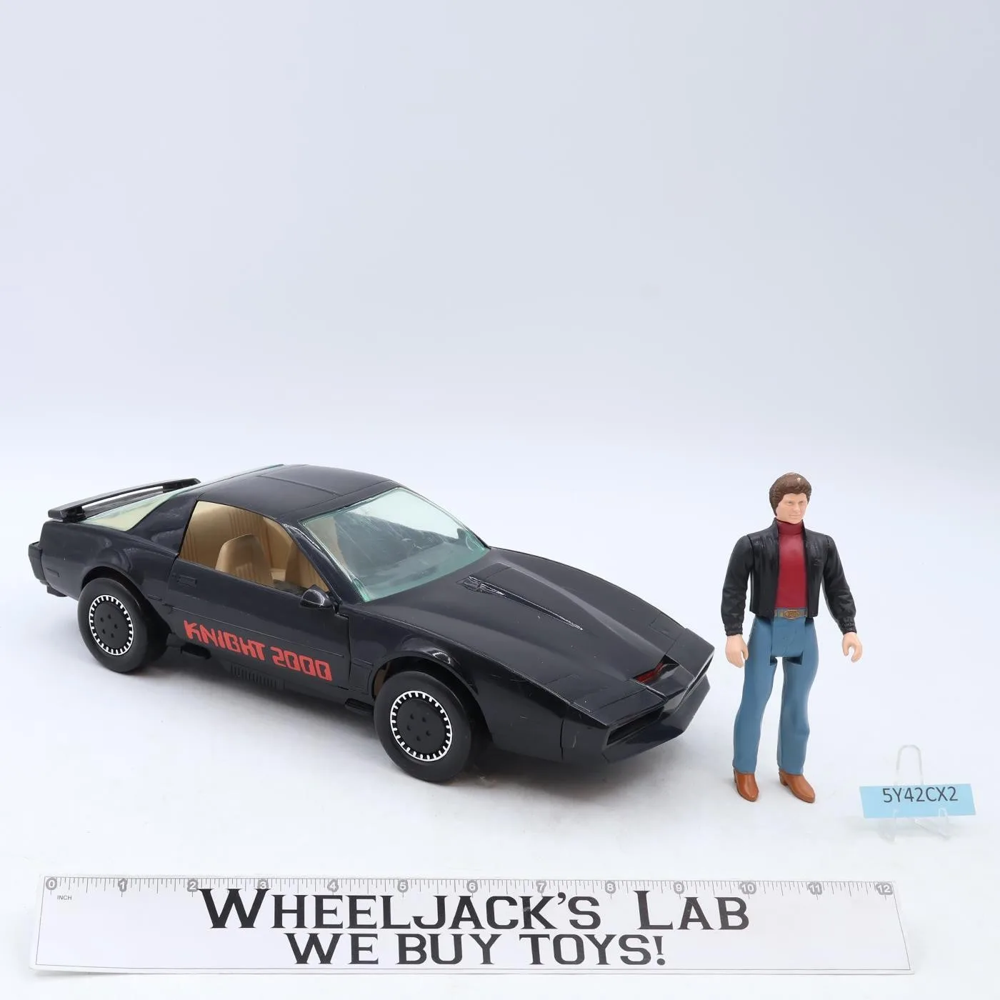 Knight 2000 Talking Kitt Voice Car Knight Rider 1983 Kenner Vintage ...