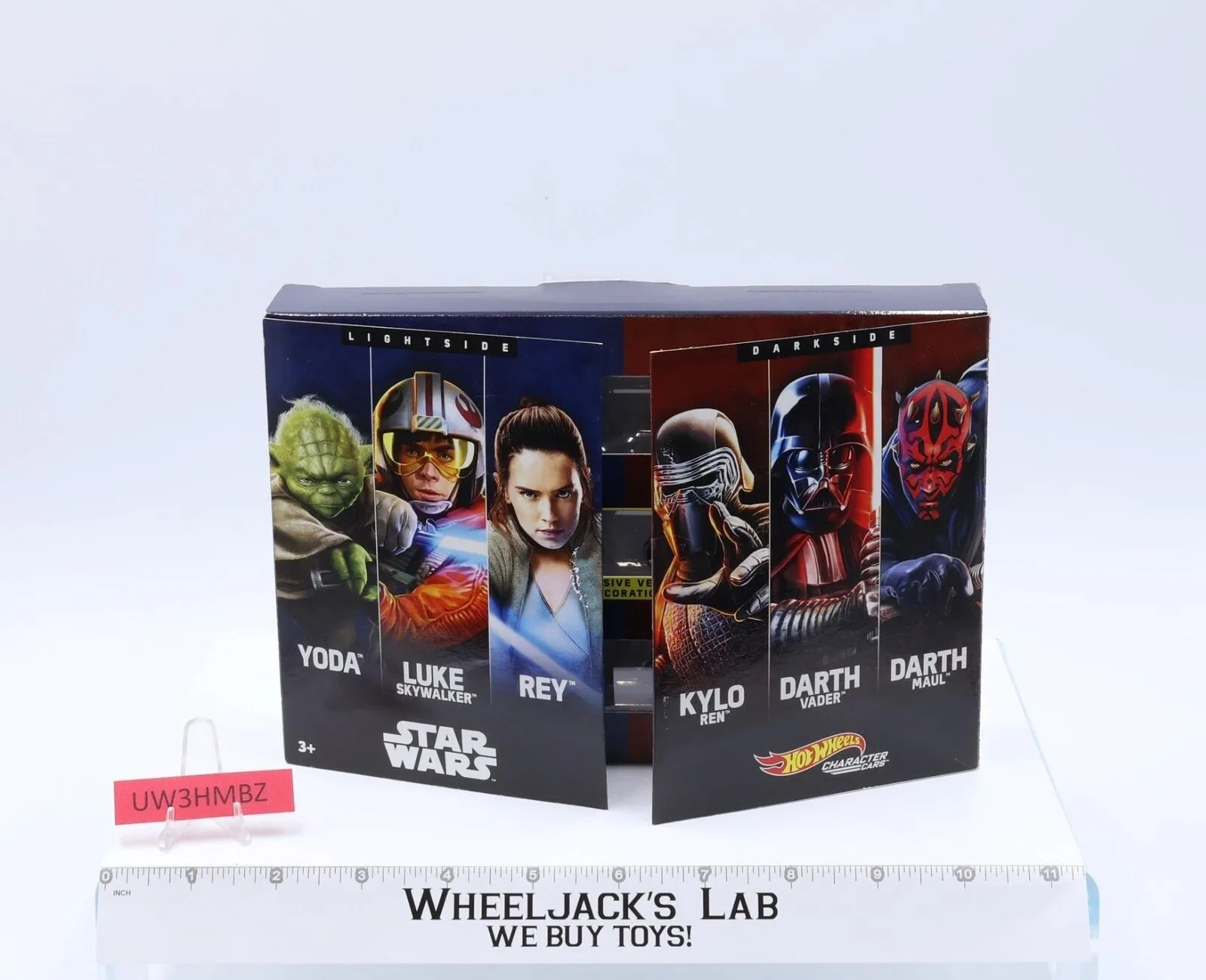 Star Wars Light Side vs Dark Side Character Cars Hot Wheels Mattel NEW ...