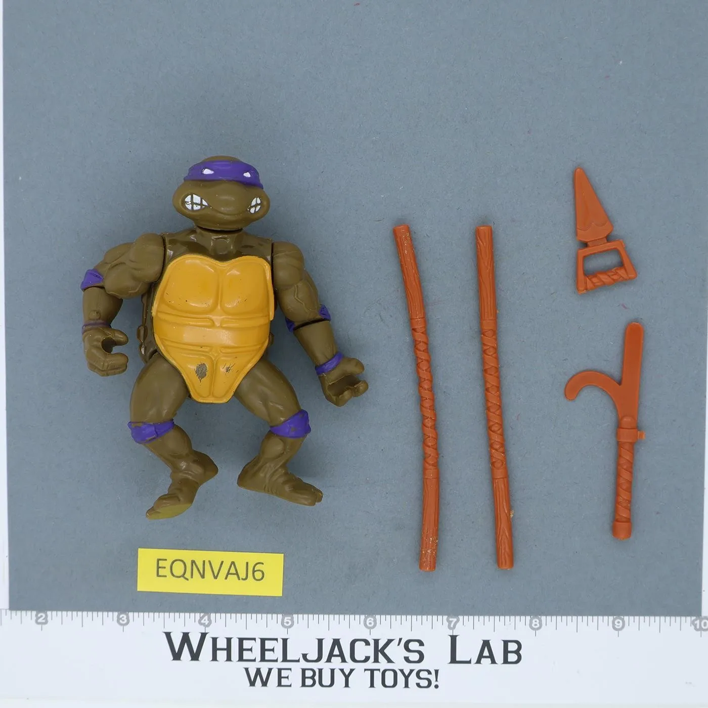 Donatello HARD HEAD Teenage Mutant Ninja Turtles TMNT 1988 Playmates ...