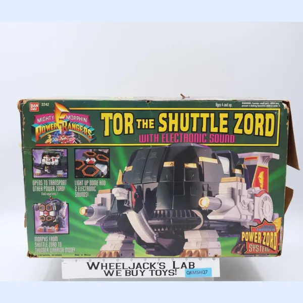 Tor the Shuttle Zord Mighty Morphin Power Rangers 1994 Bandai Action ...