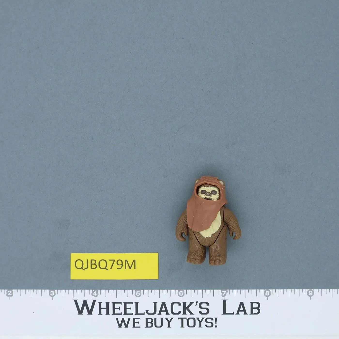 Wicket Ewok Star Wars ROTJ 1984 Kenner Vintage Action Figure No Repro - Wheeljack's Lab