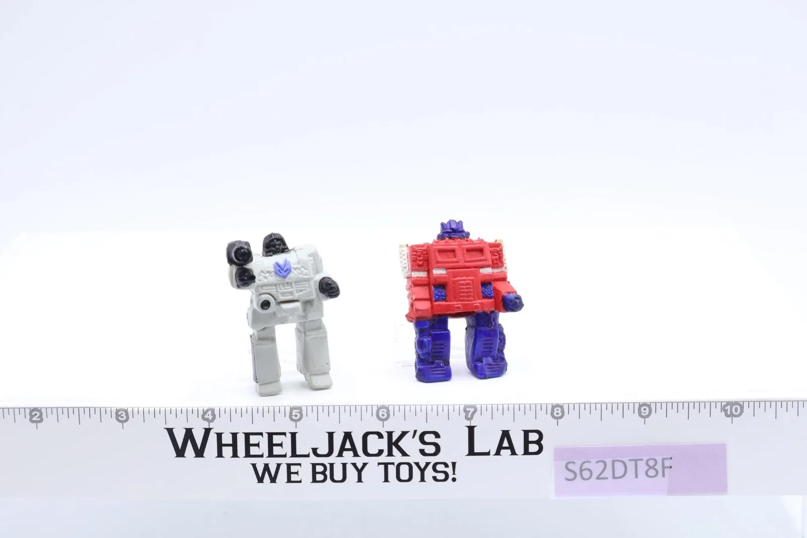 Megatron & Optimus Prime Pencil Toppers G1 Transformers 1985 Spindex Hasbro - Wheeljack's Lab