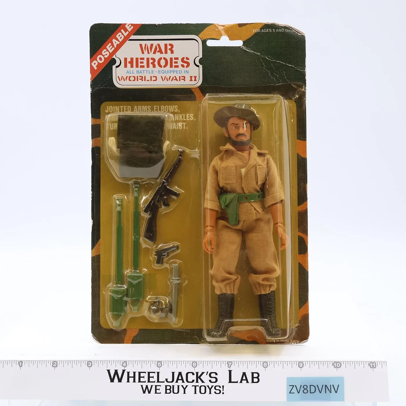 Anzac Bush Fighter WWII War Heroes 1980s Lion Rock Action Figure NEW ...
