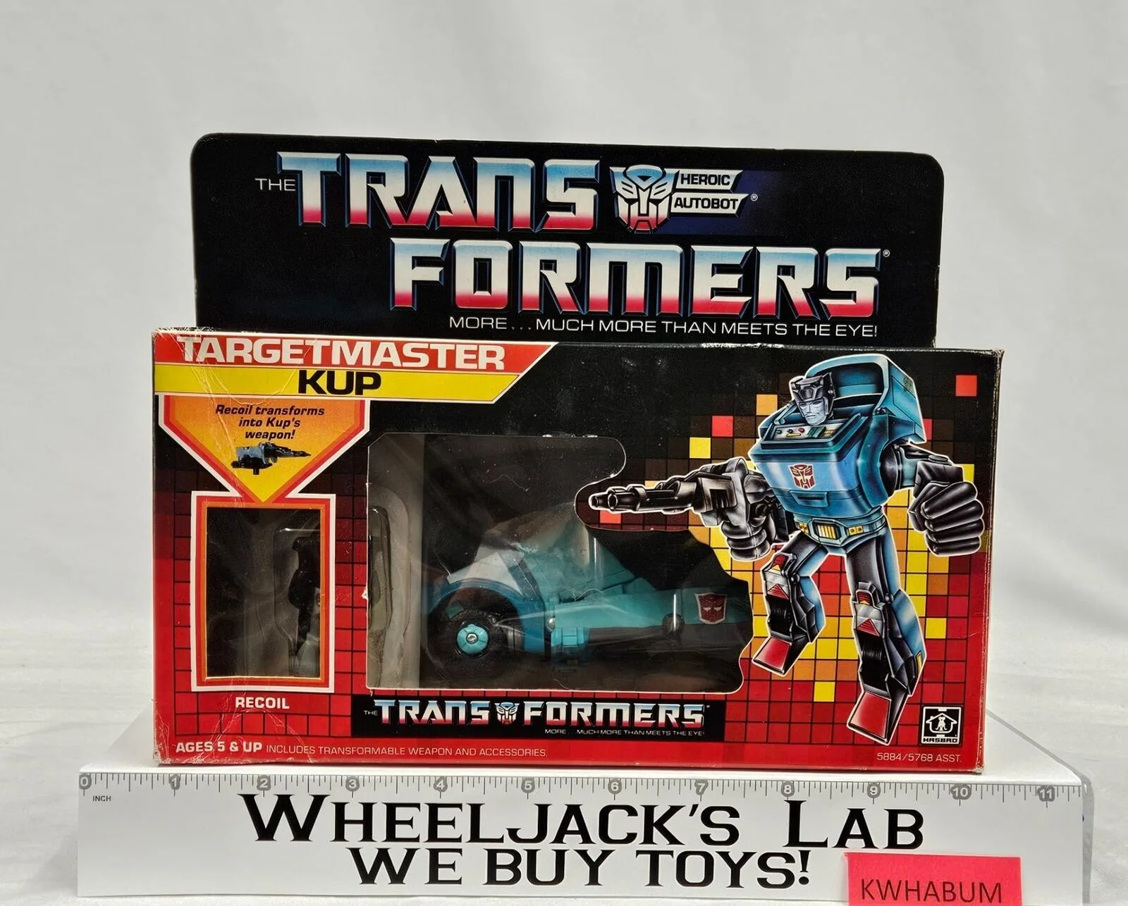 Kup TARGETMASTER 100% Complete W/BOX & INSERT 1987 Vintage G1 ...