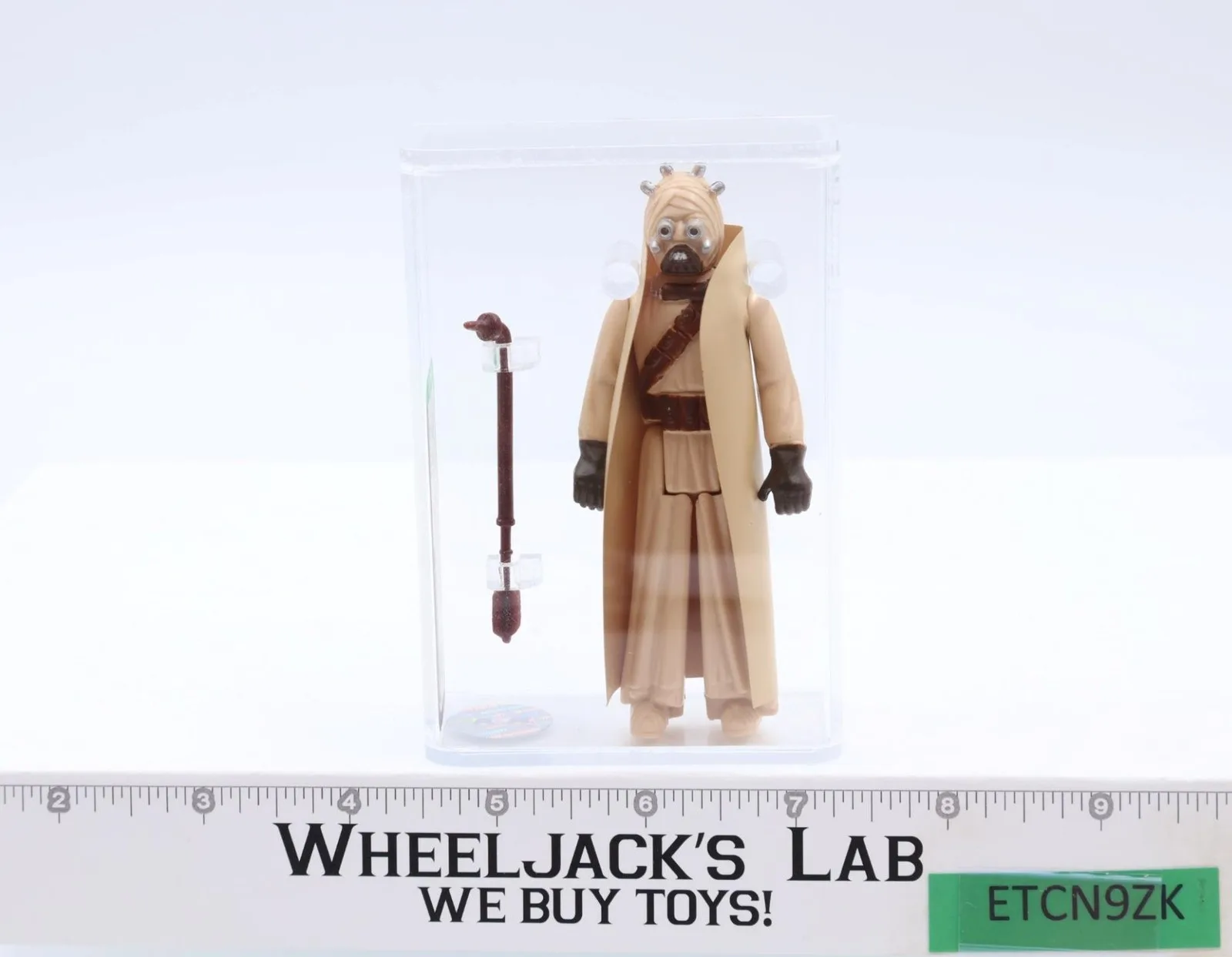 Tusken Raider Sand People HK AFA GRADED 80 Star Wars 1977 Kenner Action ...