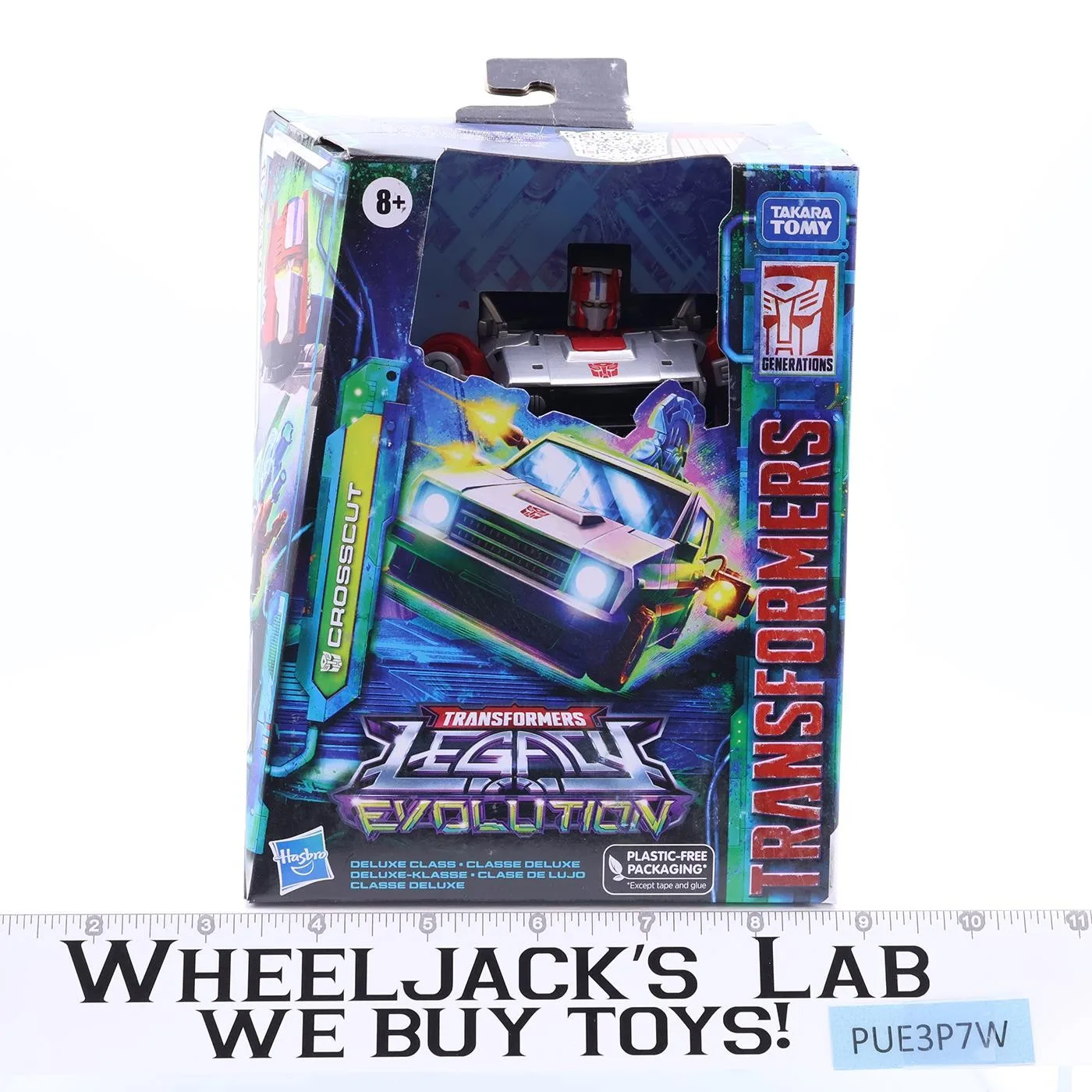 Crosscut Transformers Legacy Evolution 2023 Hasbro Action Figure NEW SEALED - Wheeljack's Lab