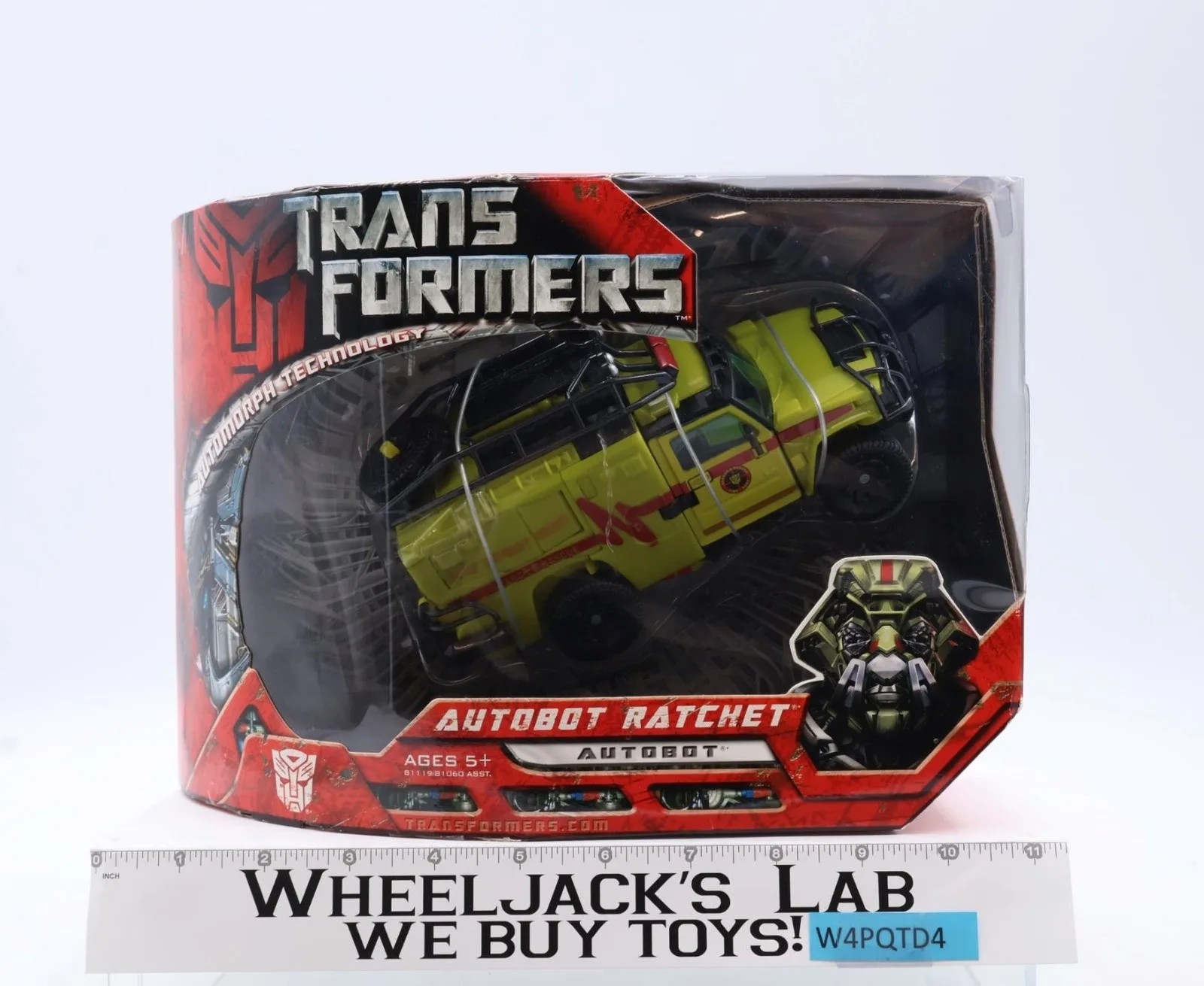Autobot Ratchet Voyager Class Transformers Movie 2006 Hasbro NEW MISB ...