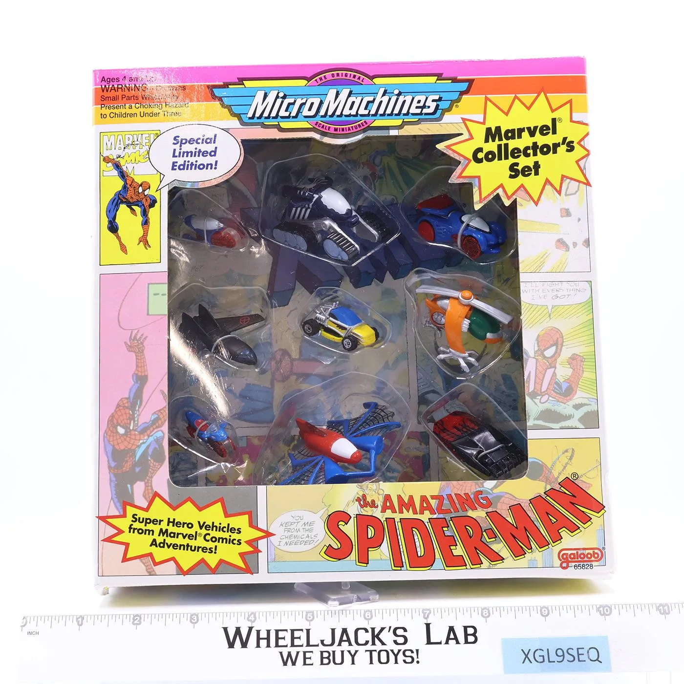 #65828 The Amazing Spider-Man Marvel Set Micro Machines 1993 Galoob NEW ...