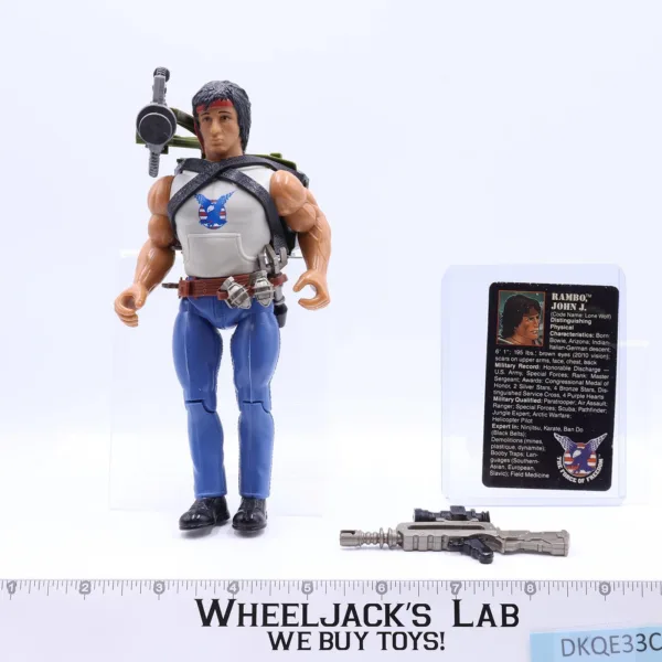 Fire Power John Rambo 100% Complete Sylvester Stallone Rambo 1986 ...