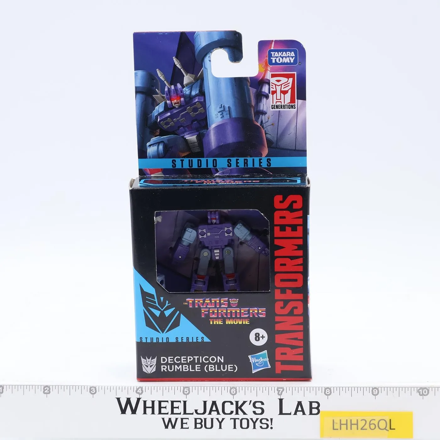 Rumble (Blue) Transformers The Movie Studio Series 2022 Hasbro NEW MOSC ...