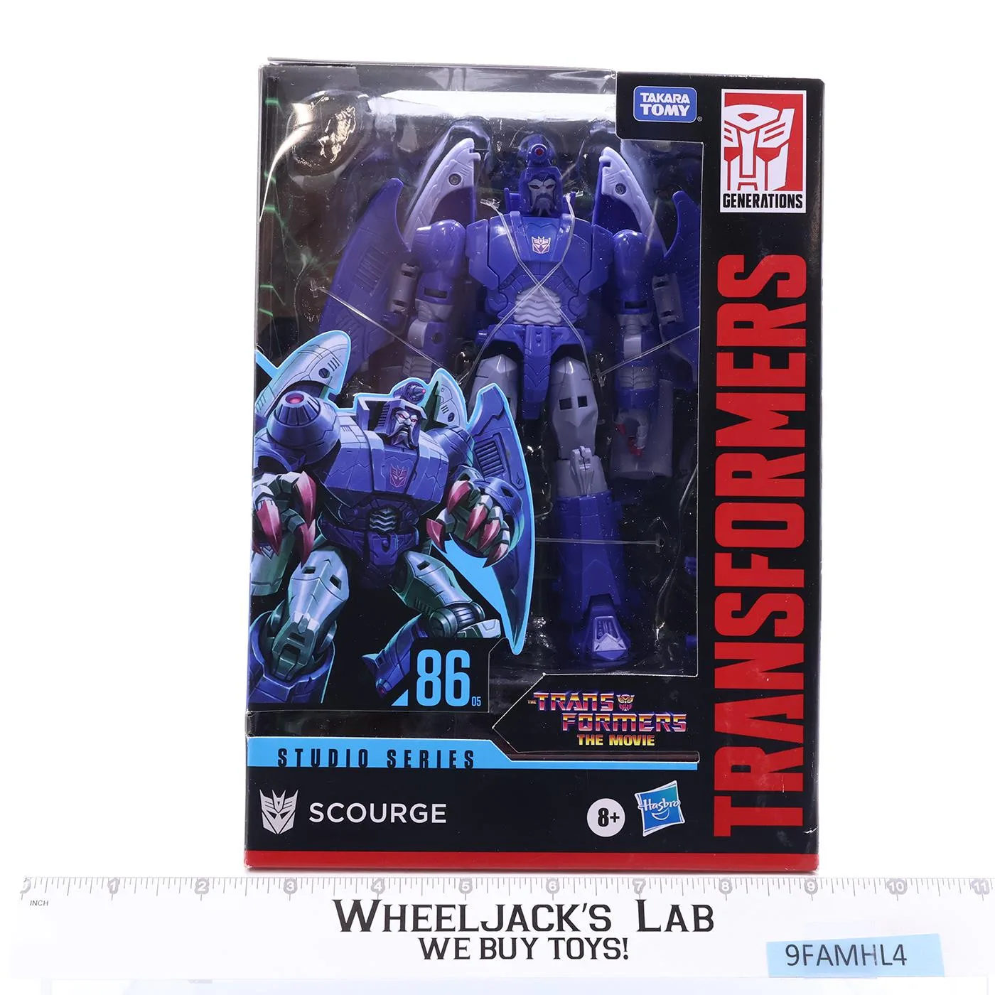 Scourge 86-05 Transformers Studio Series 2020 Hasbro Action Figure NEW ...