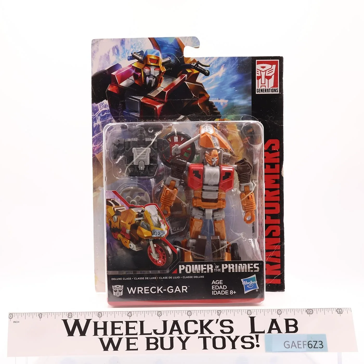 Wreck-Gar Transformers Power of the Primes 2017 Hasbro Action Figure ...