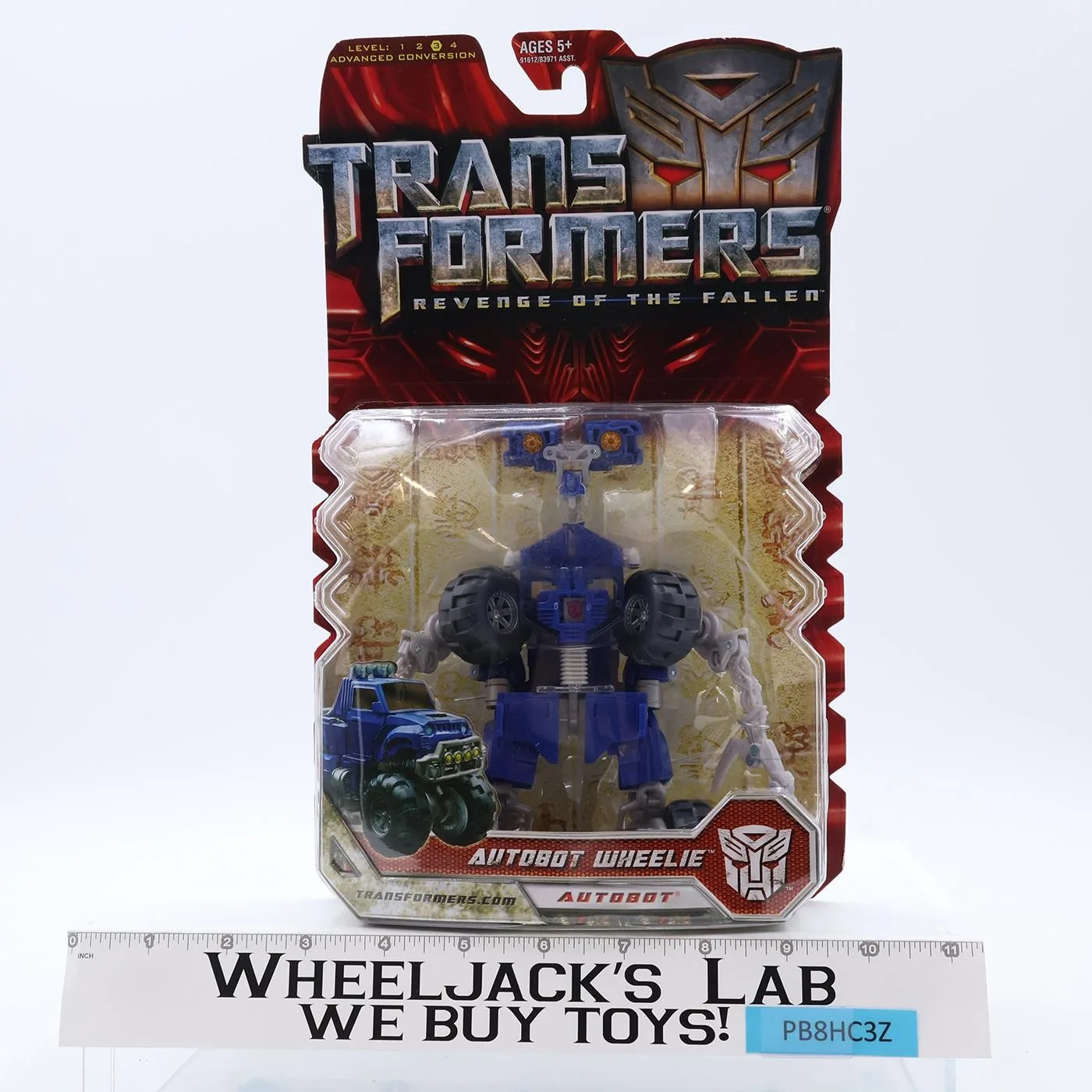 Autobot Wheelie Transformers Revenge of the Fallen 2008 Hasbro NEW SEALED - Wheeljack's Lab