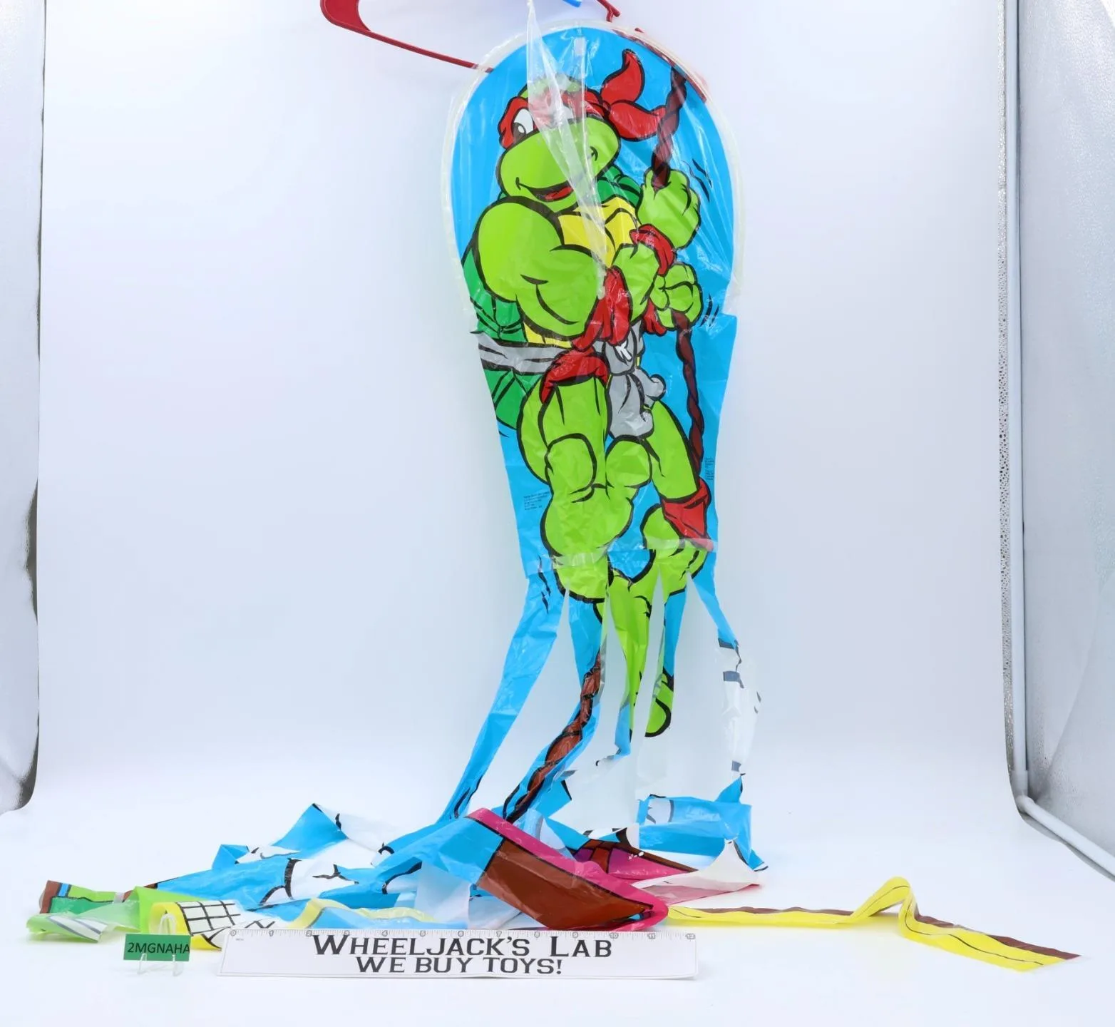Raphael Kite W/ String & Spool Teenage Mutant Ninja Turtles TMNT 1990 ...