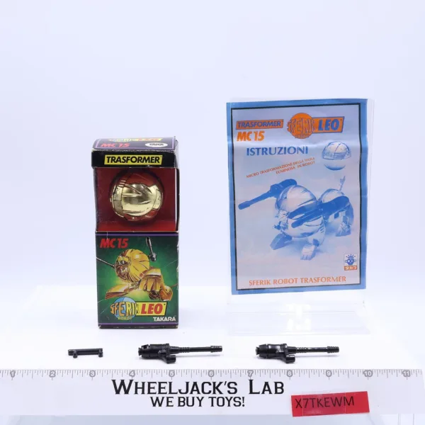 Sferik Metal Leo Lion MIB MC-15 100% Complete Micro Change Microman GIG ...