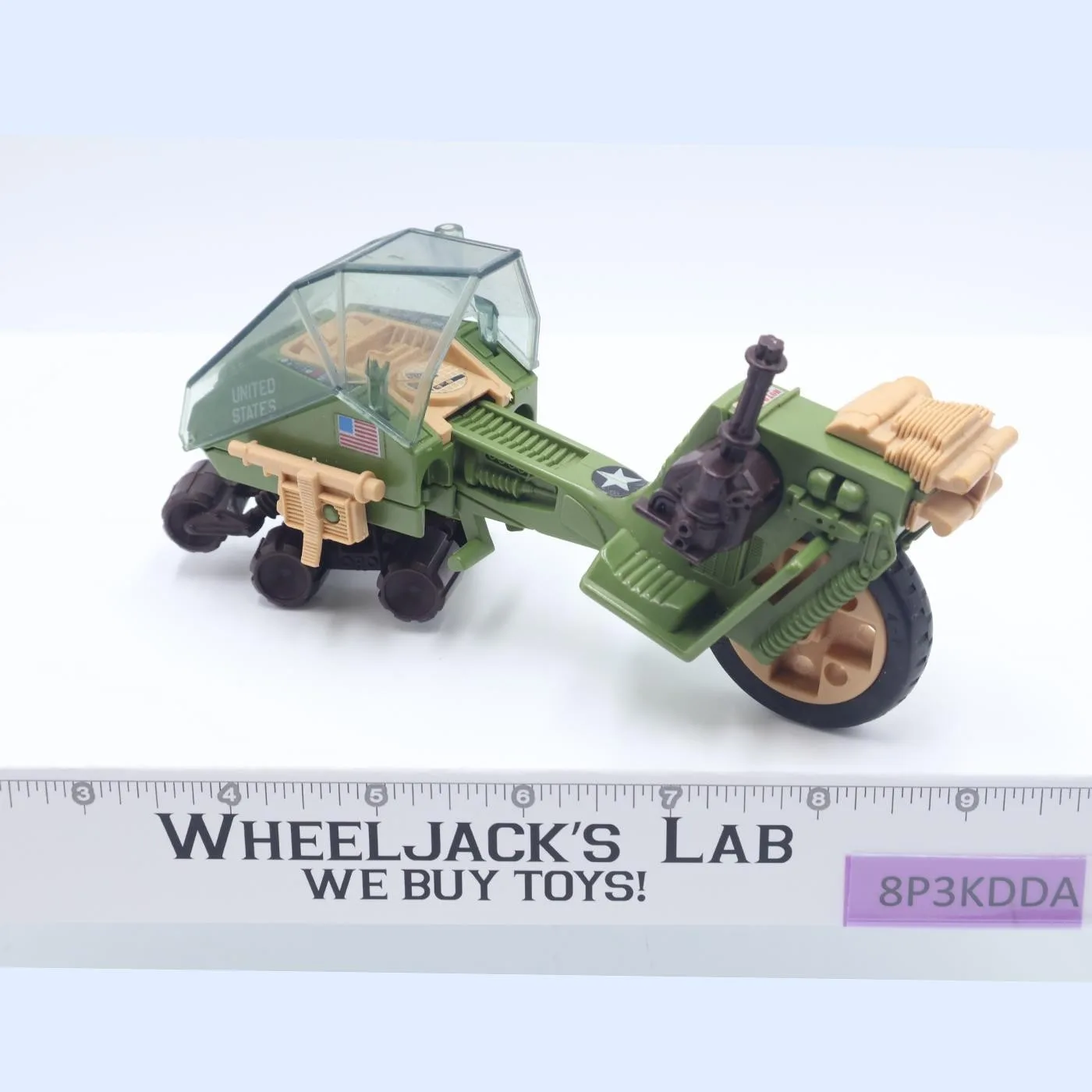 LCV Recon Sled 1986 GI Joe Hasbro Action Figure Vehicle Vintage ...