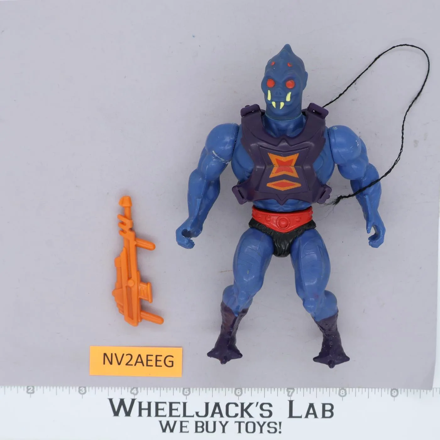 Webstor He-Man Masters of the Universe MOTU 1984 Mattel Vintage Action ...