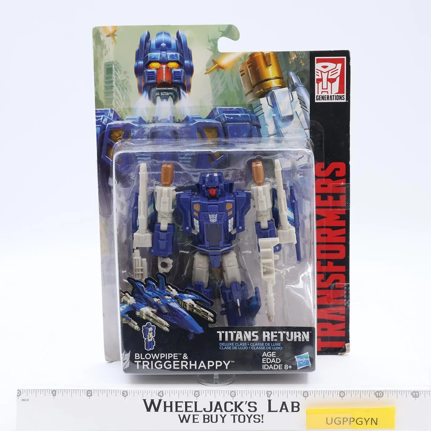 Blowpipe & Triggerhappy Transformers Titans Return 2016 Hasbro NEW ...