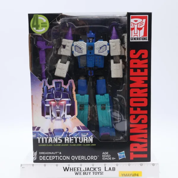 Decepticon Overlord Transformers Titans Return 2016 Hasbro NEW SEALED ...