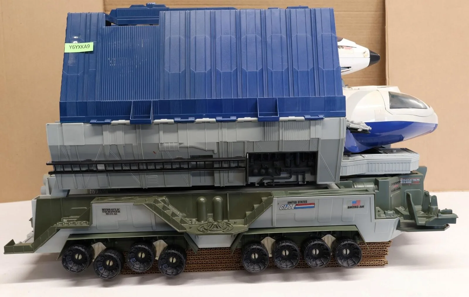Defiant Space 99% Complete Shuttle Complex Gantry Crawler GI Joe 1987 ...