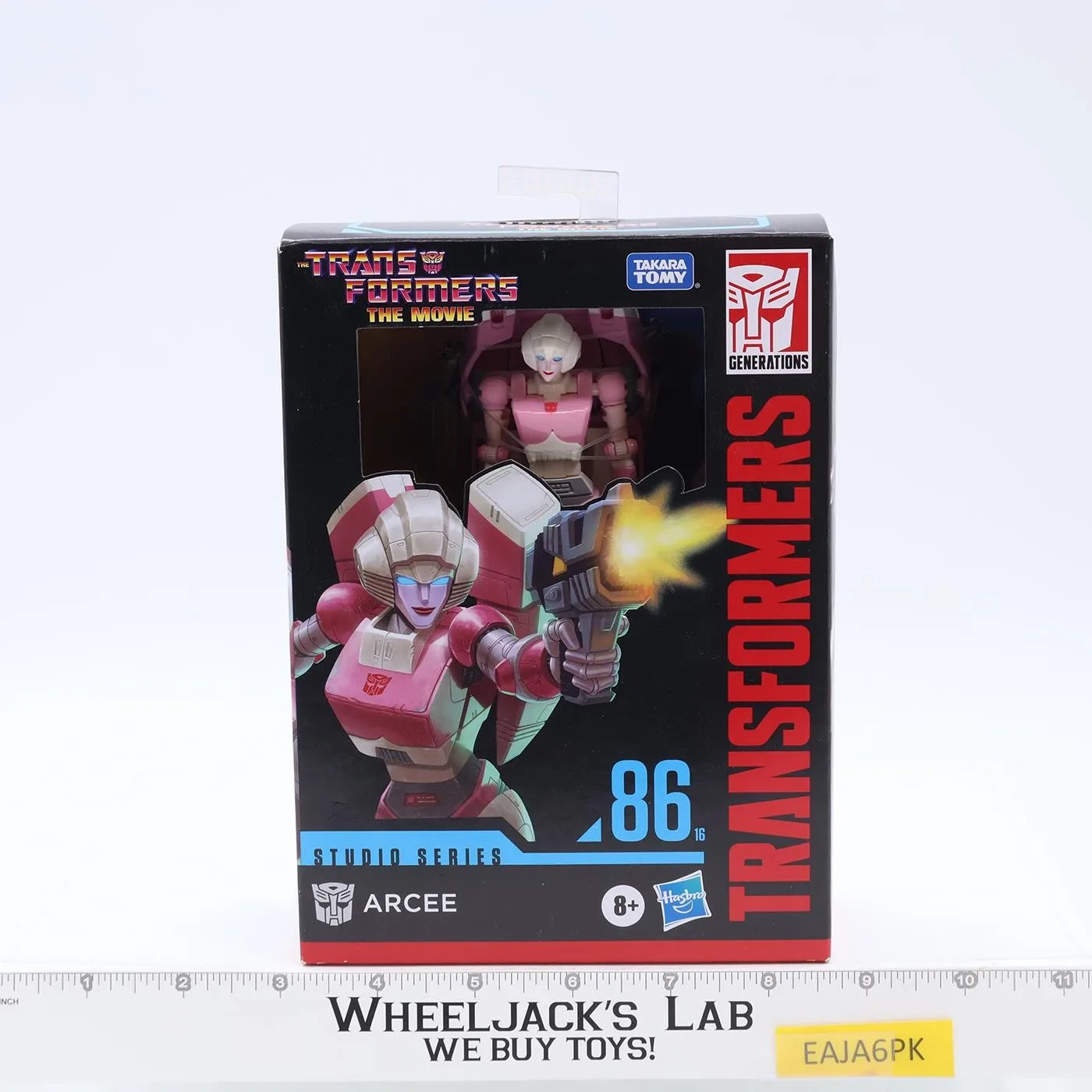 Arcee 86-16 Transformers Studio Series The Movie 2022 Hasbro Figure NEW SEALED - Wheeljack's Lab