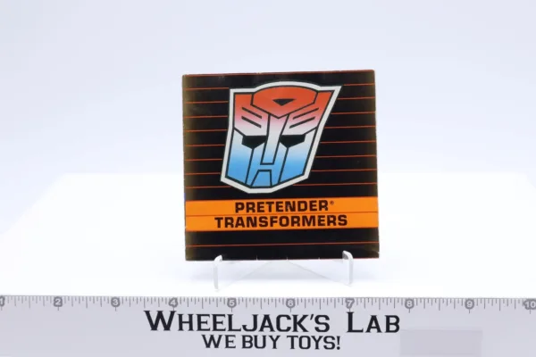 Micromaster & Pretender Checklist Toy Catalog Transformers 1988 Hasbro ...