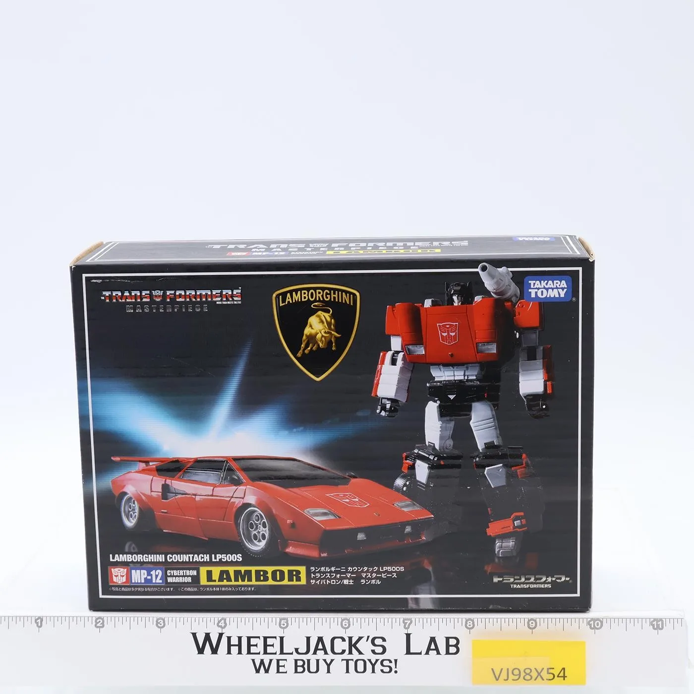 MP-12 Lambor Transformers Masterpiece AUTHENTIC Takara Action Figure ...