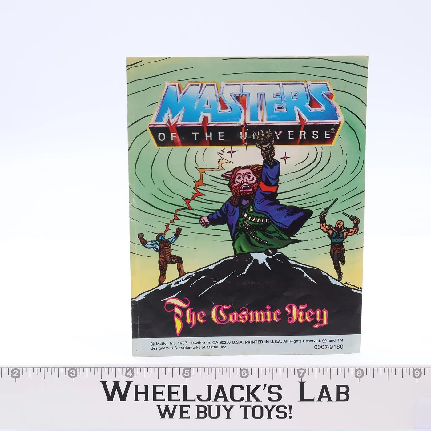 The Cosmic Key Mini Comic He-Man Masters of the Universe 1987 Mattel ...