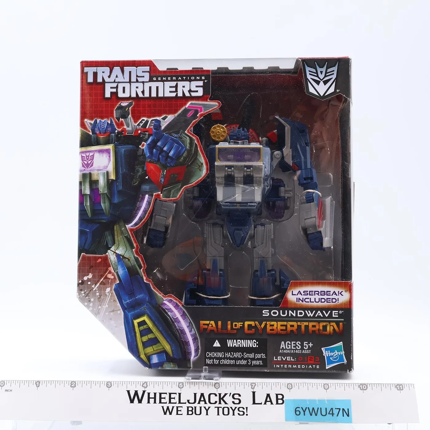 Soundwave Transformers Generations Fall of Cybertron 2012 Hasbro NEW ...