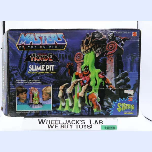 Slime Pit 100% Complete W/Box Masters of the Universe MOTU 1986 Mattel ...
