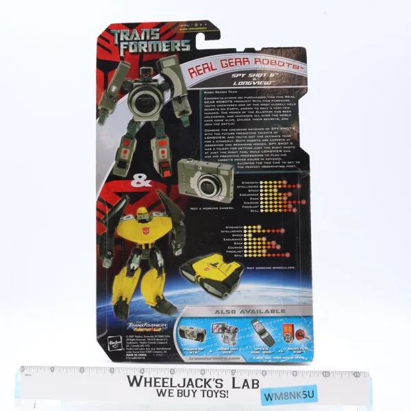 Robo Recon Team Transformers Real Gear Robots 2007 Hasbro NEW SEALED ...