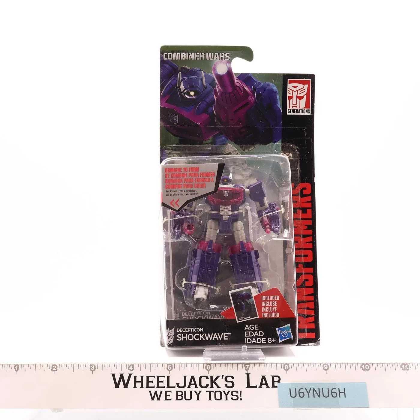Shockwave Transformers Generations Combiner Wars 2016 Hasbro Figure NEW ...