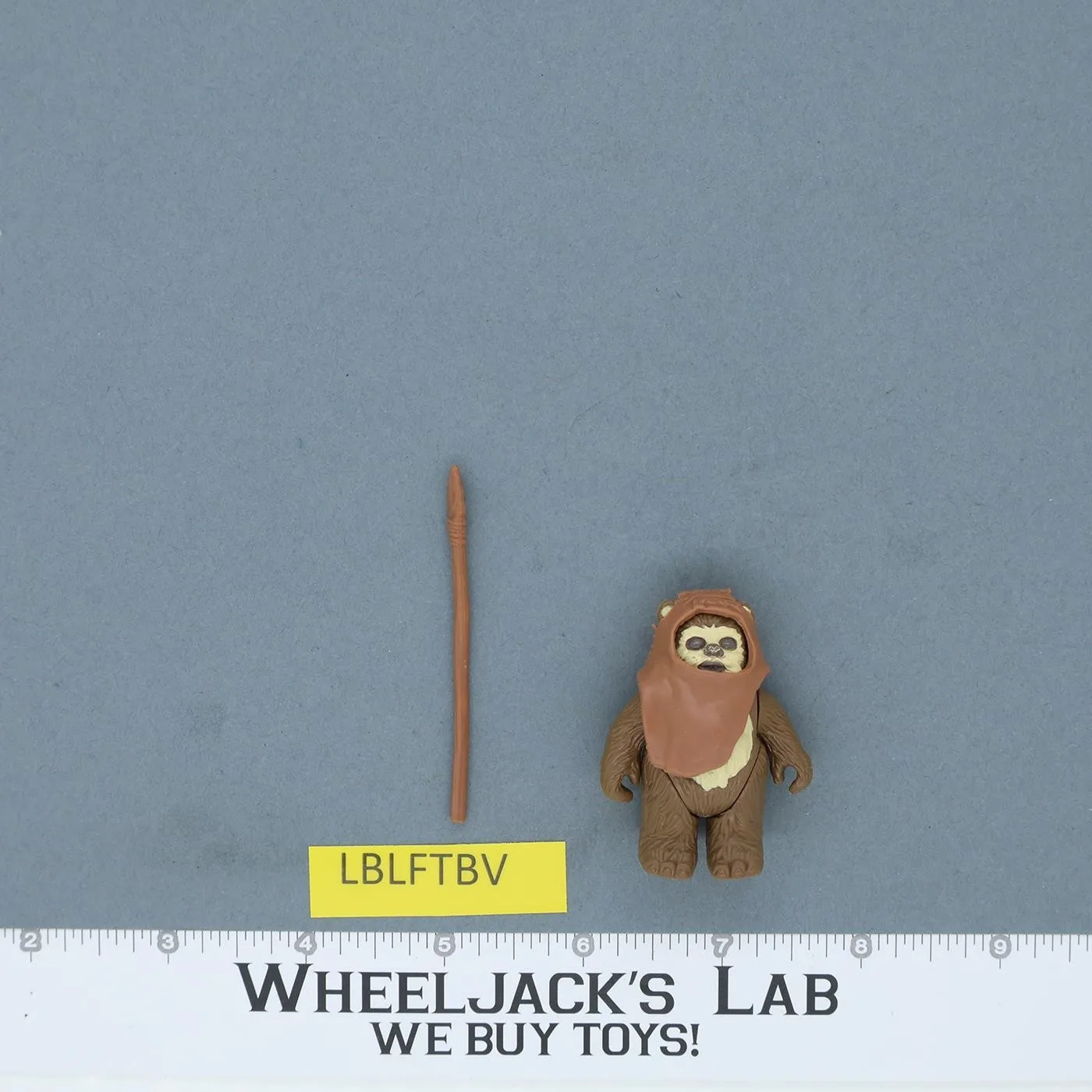 Wicket Ewok 100% Complete TAIWAN Star Wars ROTJ 1984 Kenner Figure NO REPRO - Wheeljack's Lab
