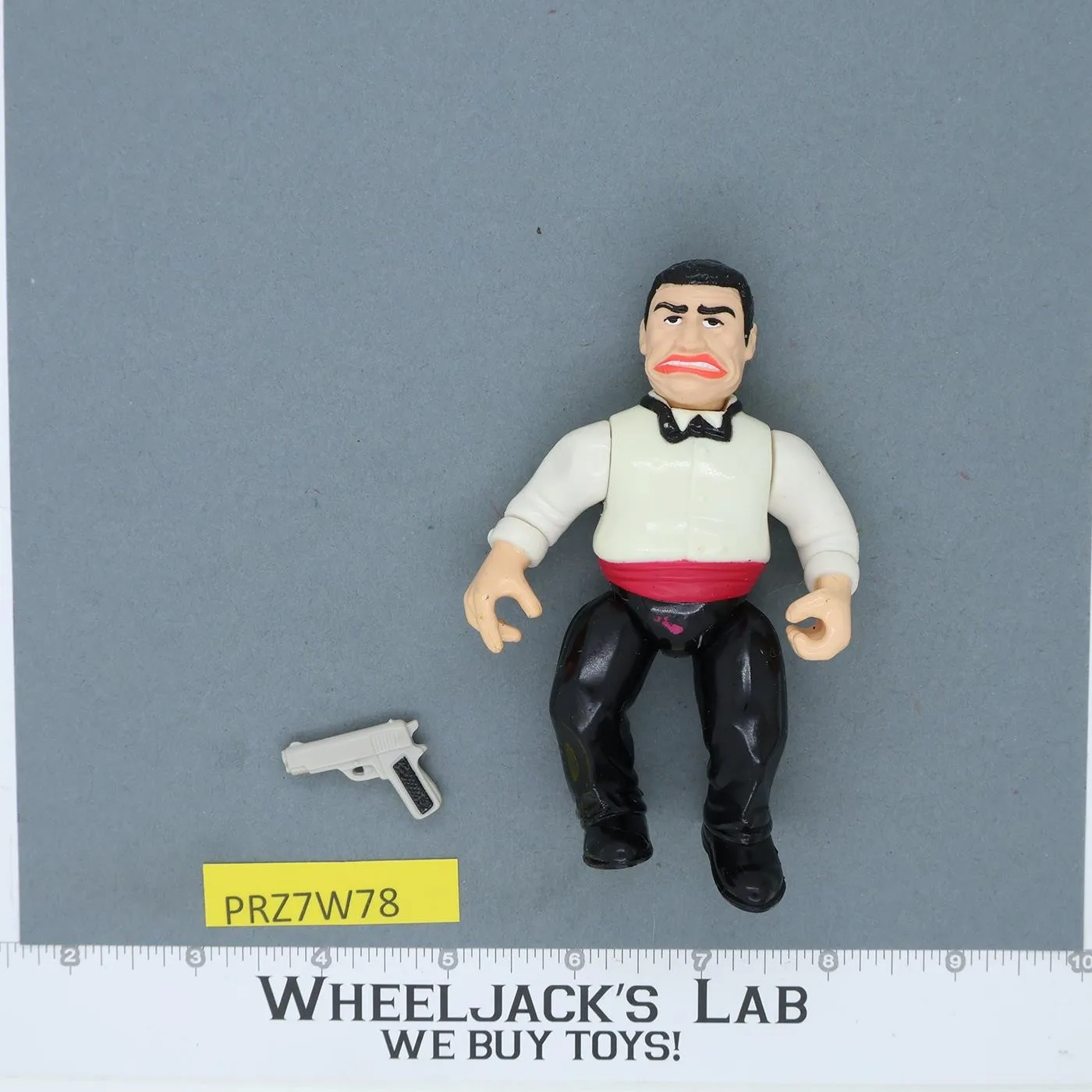 Lips Manlis Dick Tracy Playmates 1990 Vintage Action Figure - Wheeljack ...