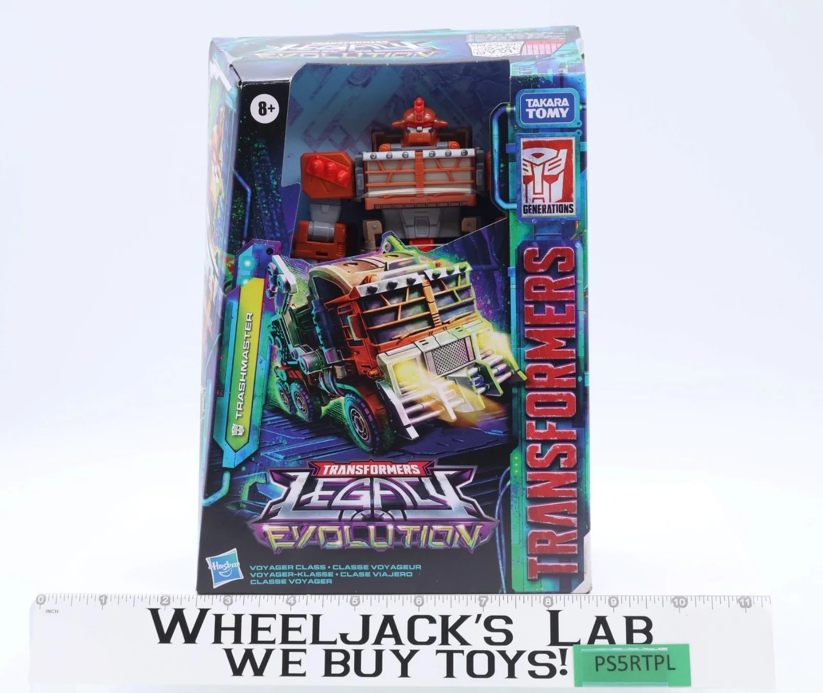 Trashmaster Voyager Class Transformers Legacy Evolution 2023 Hasbro NEW SEALED - Wheeljack's Lab
