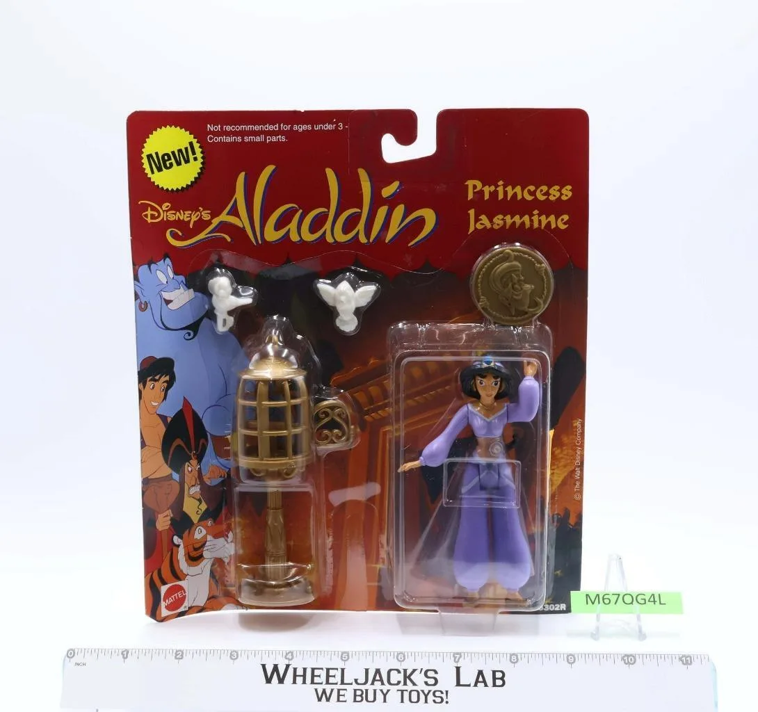 Princess Jasmine Disney's Aladdin 1992 ArcoToys Mattel Action Figure ...