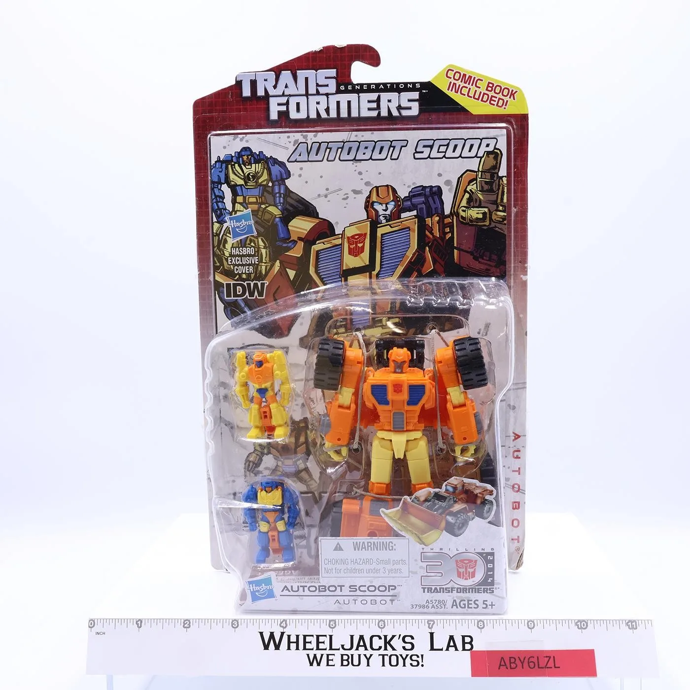 Scoop Thrilling 30 Generations Transformers 2014 Hasbro Figure NEW ...