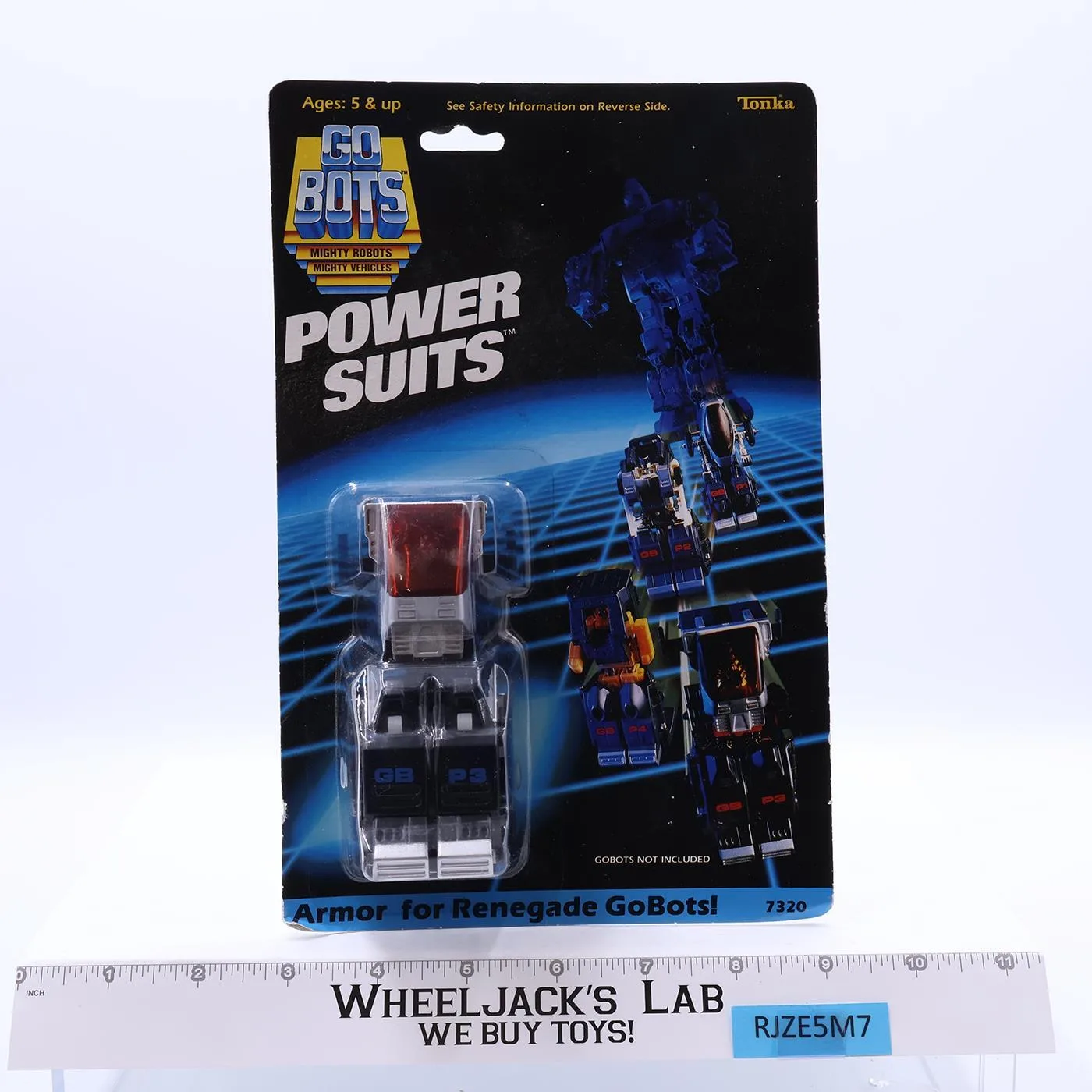 GO BOTS POWER SUITS ARMOR FOR RENEGADE GOBOTS TONKA 1985 7320 NEW ...