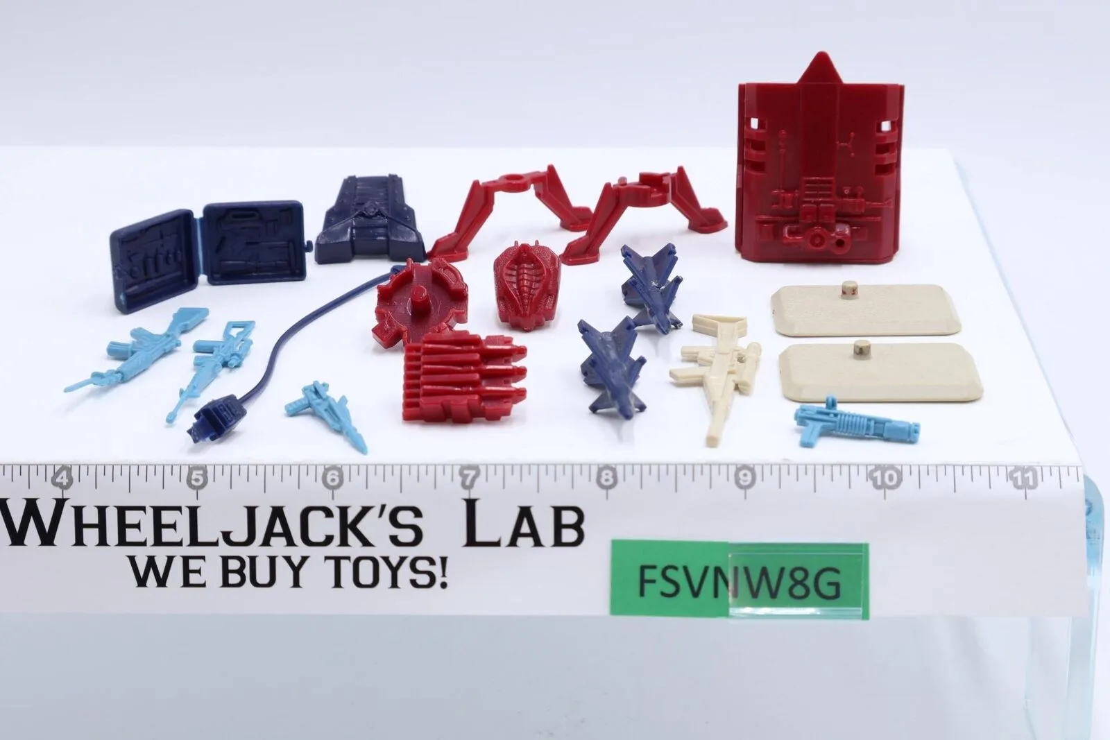 Battle Gear Accessory Set 4 Lot 3 1986 Weapons GI Joe Vintage Figure ...