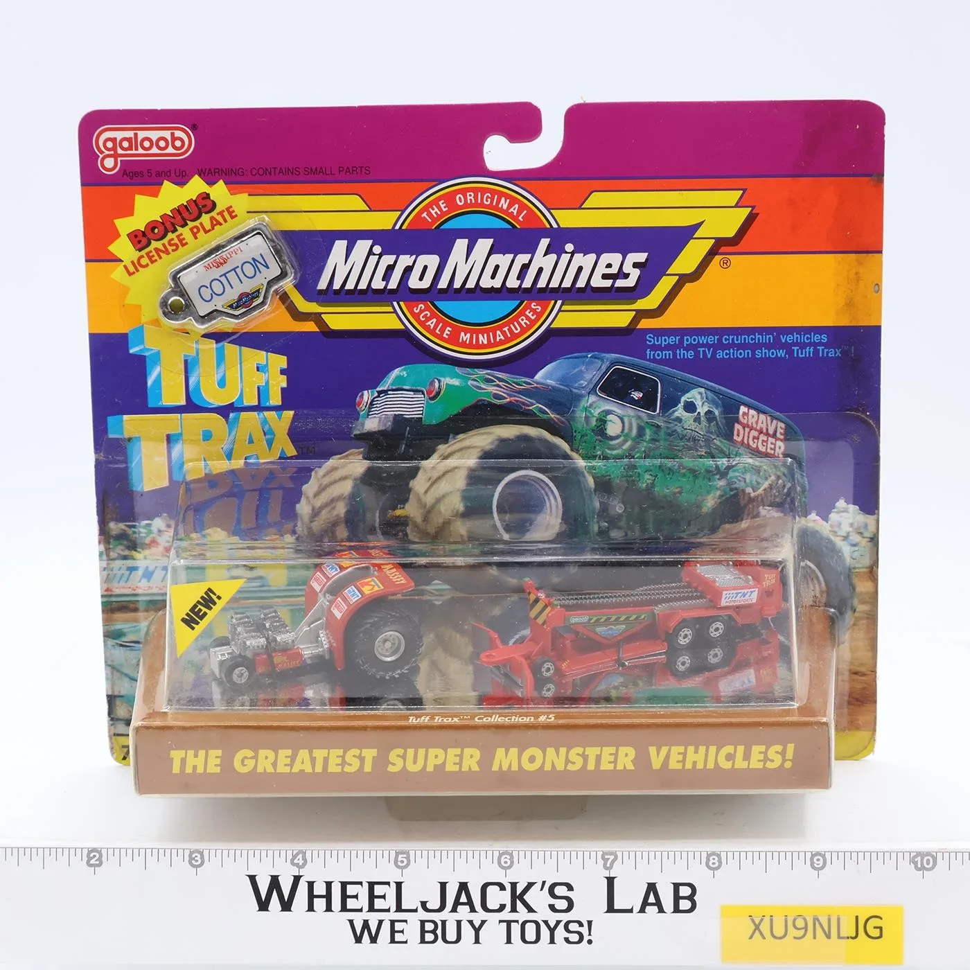 7414 Tuff Trax Collection #5 Super Monster Vehicles Micro Machines ...