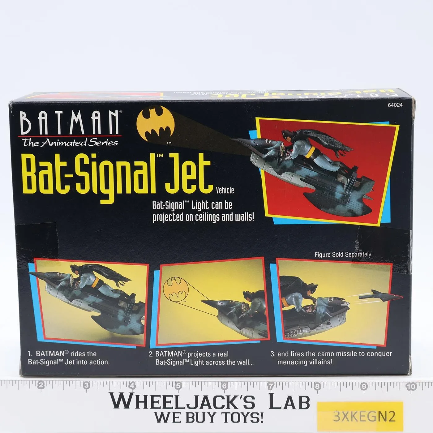 Bat-Signal Jet DC Comics Batman Animated Series 1993 Kenner NEW MISB ...