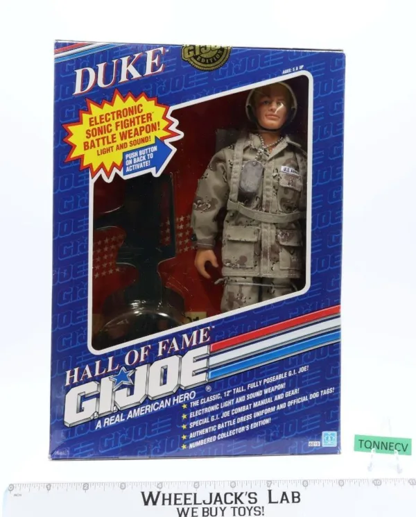 Duke Hall of Fame Duke 12" 100% Complete W/Box GI Joe 1991 Action ...