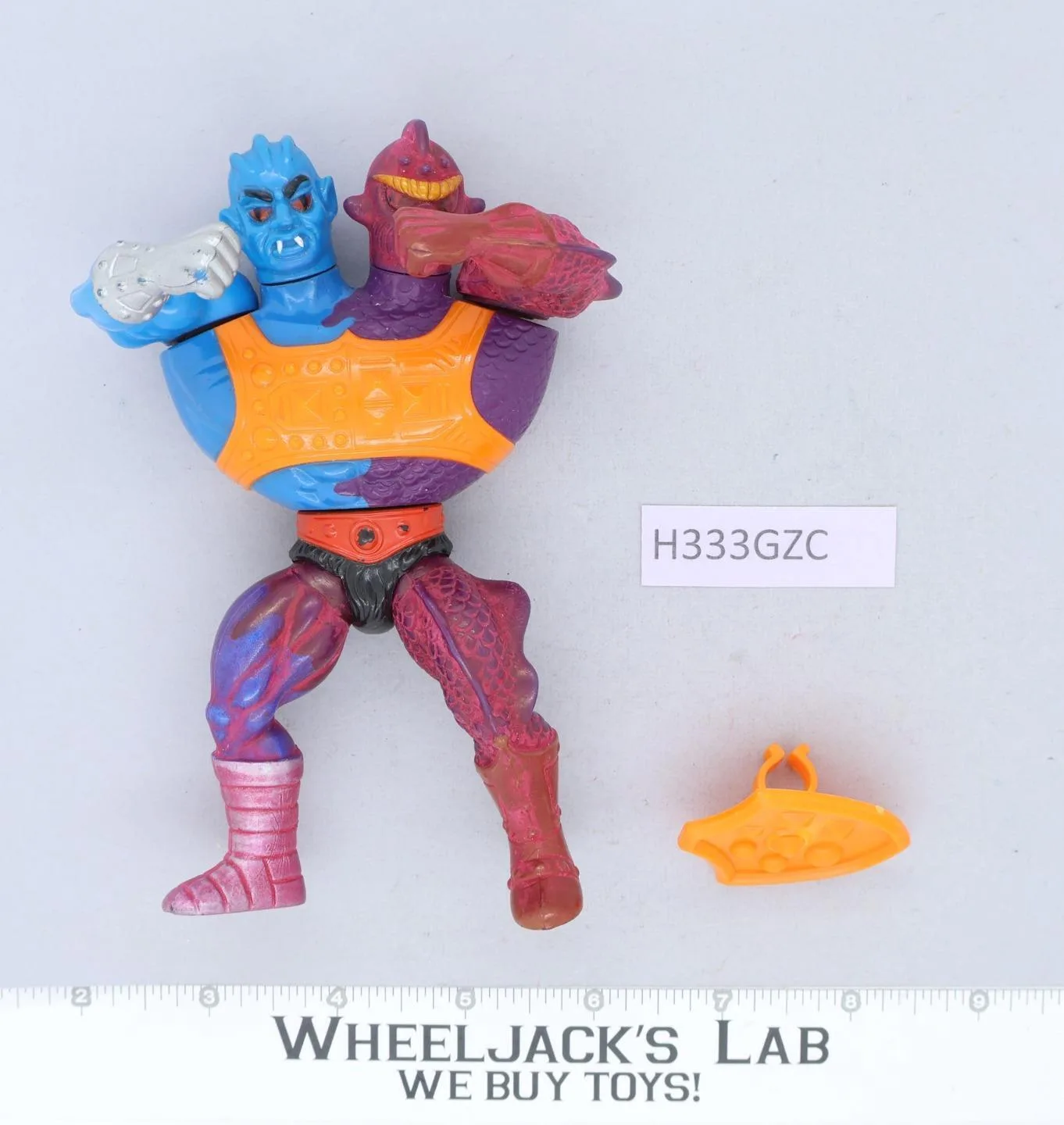 Two Bad 100% Complete NICE He-Man Masters of the Universe MOTU Mattel ...