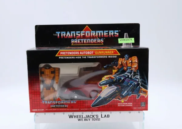 Gunrunner Pretenders 100% Complete W/BOX & INSERT 1988 G1 Transformers ...