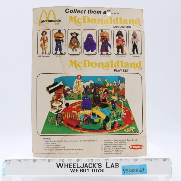 Captain Crook McDonaldland 1976 Remco McDonald's Action Figure NEW ...