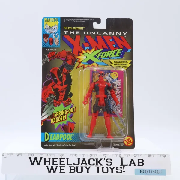 Deadpool Marvel Comics The Uncanny X-Men X-Force 1992 Toybiz Vintage ...