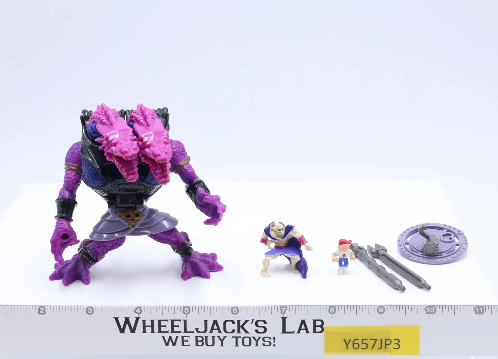 Mighty Max Double Demon Battle Challenge #2 Mattel Hydra 1994 Bluebird ...