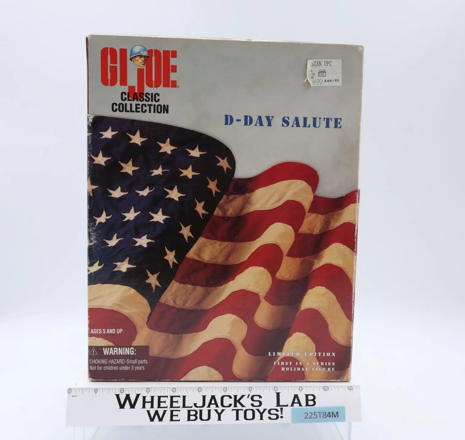 D-Day Salute African American GI Joe Classic Collection 1997 Hasbro NEW SEALED - Wheeljack's Lab