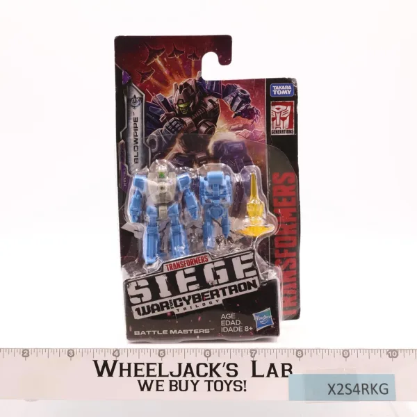 Blowpipe Transformers Siege War for Cybertron Battle Masters Hasbro NEW ...